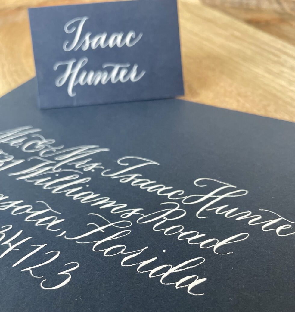 Pricing for Calligraphy & Personalization Services | Sincerely Kaeli